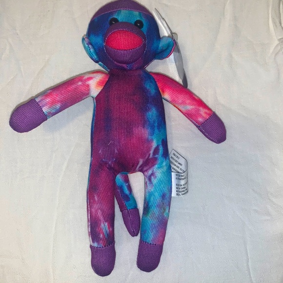Toys | Tiedye Plushie Monkey | Poshmark